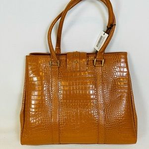 Charlie Lapson | Bags | Charlie Lapson Genuine Leather Oversized Bag ...